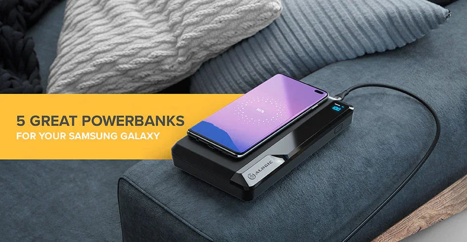 Quickly charge your Samsung Galaxy with Alogic power bank charger