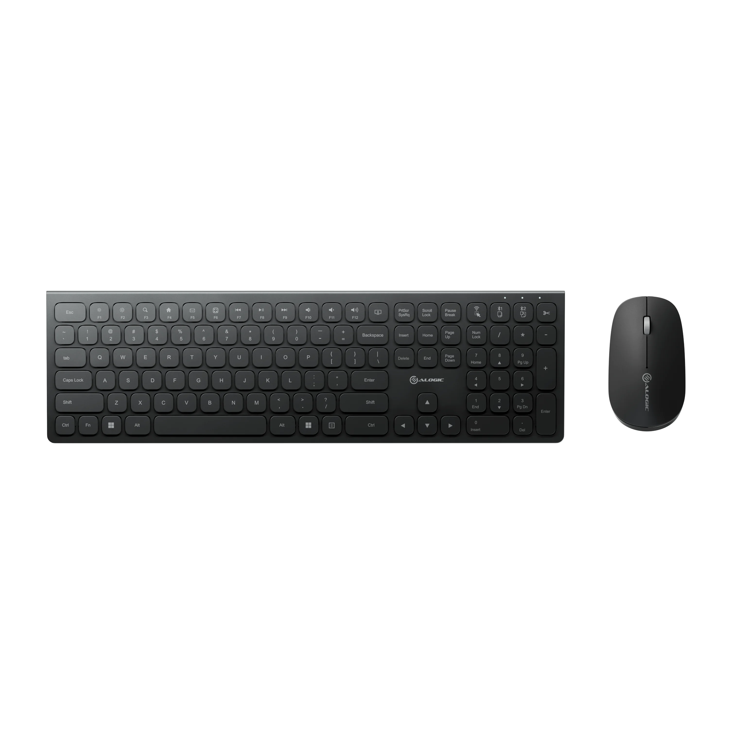Echelon USB C Rechargeable Wireless Mouse and Keyboard for Windows