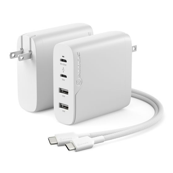 Buy 4 Port 100W GaN Charger - Includes 2m USB-C Cable online at Alogic