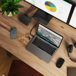 Buy Universal Twin HD Docking Station with USB-C & USB-A Compatibility ...