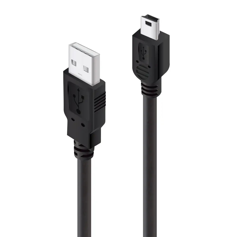 Buy USB 2.0 Type A to Type B Mini Cable- Male to Male online at Alogic
