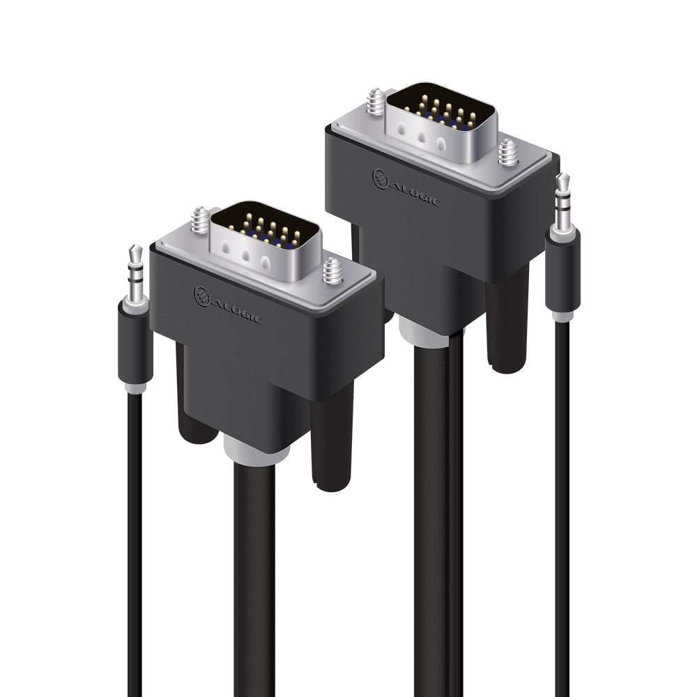 Buy VGA/SVGA Video Cable with 3.5mm Audio - Male to Male - 3m online at ...
